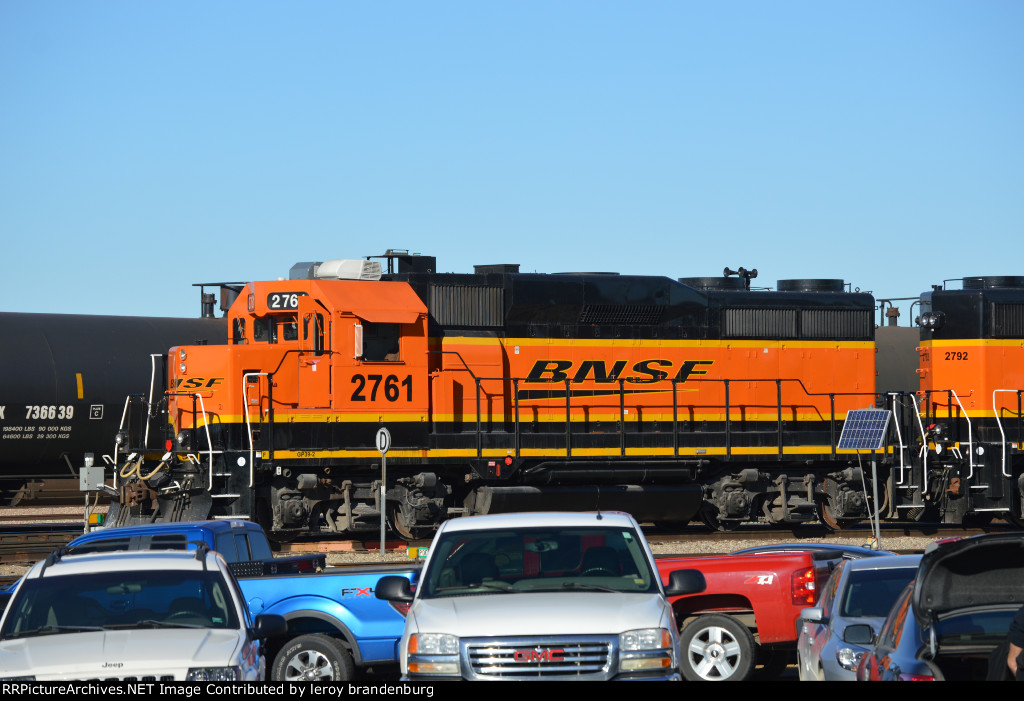BNSF 2761 at murray yard
